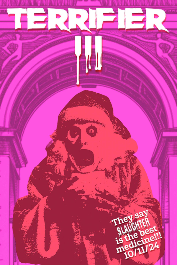 Terrifier 3 Street Art Movie Posters