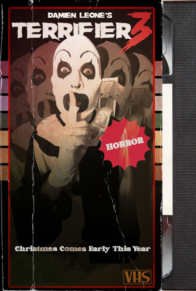 Terrifier 3 Street Art Movie Posters
